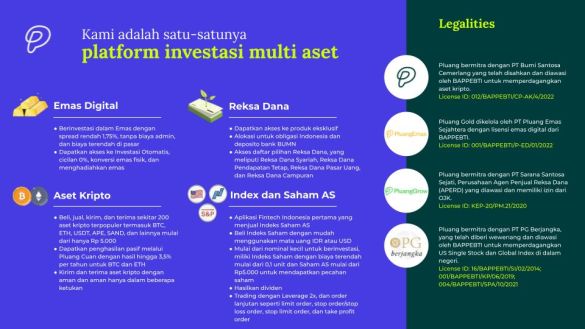 Aplikasi Pluang: 4 Jenis Aset Digital Dalam Satu Aplikasi